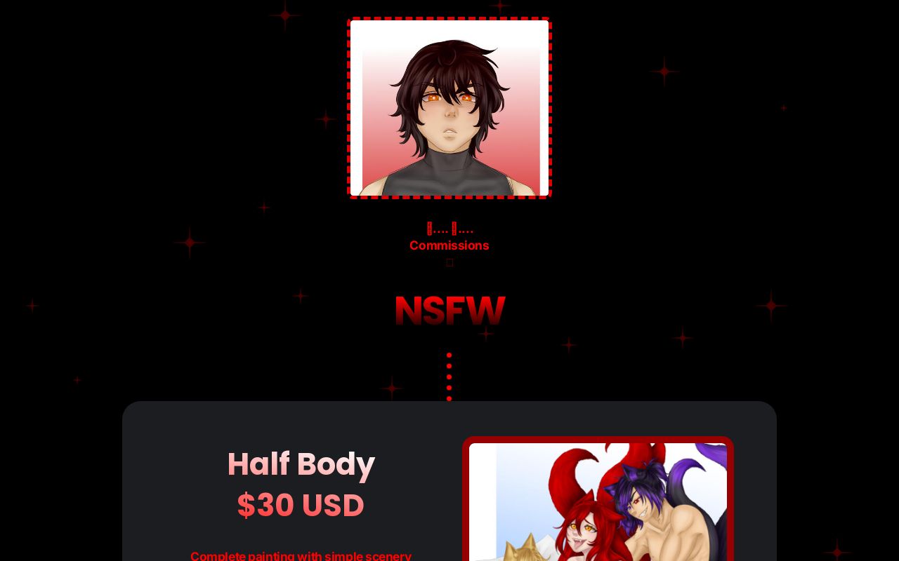 NSFW Commissions